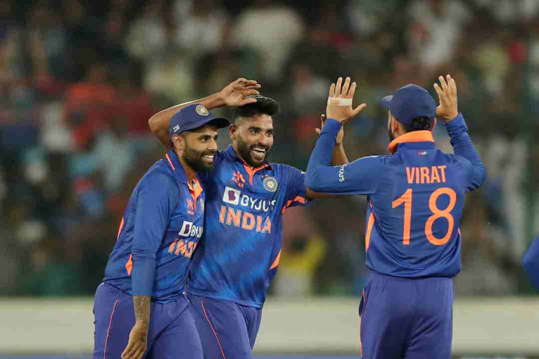 Family celebrates Siraj’s 1st int’l wicket at home ground | BCCI.tv