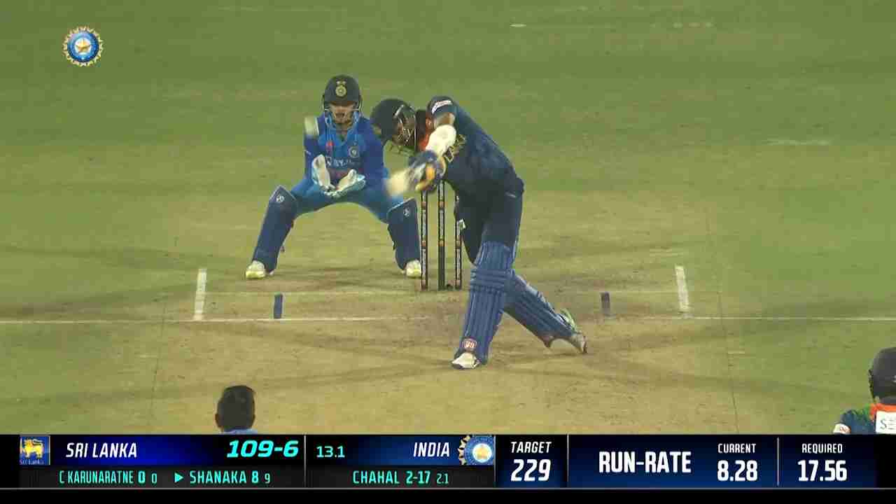 IND vs SL 2023, 3RD T20I: Dasun Shanaka Six | BCCI.tv