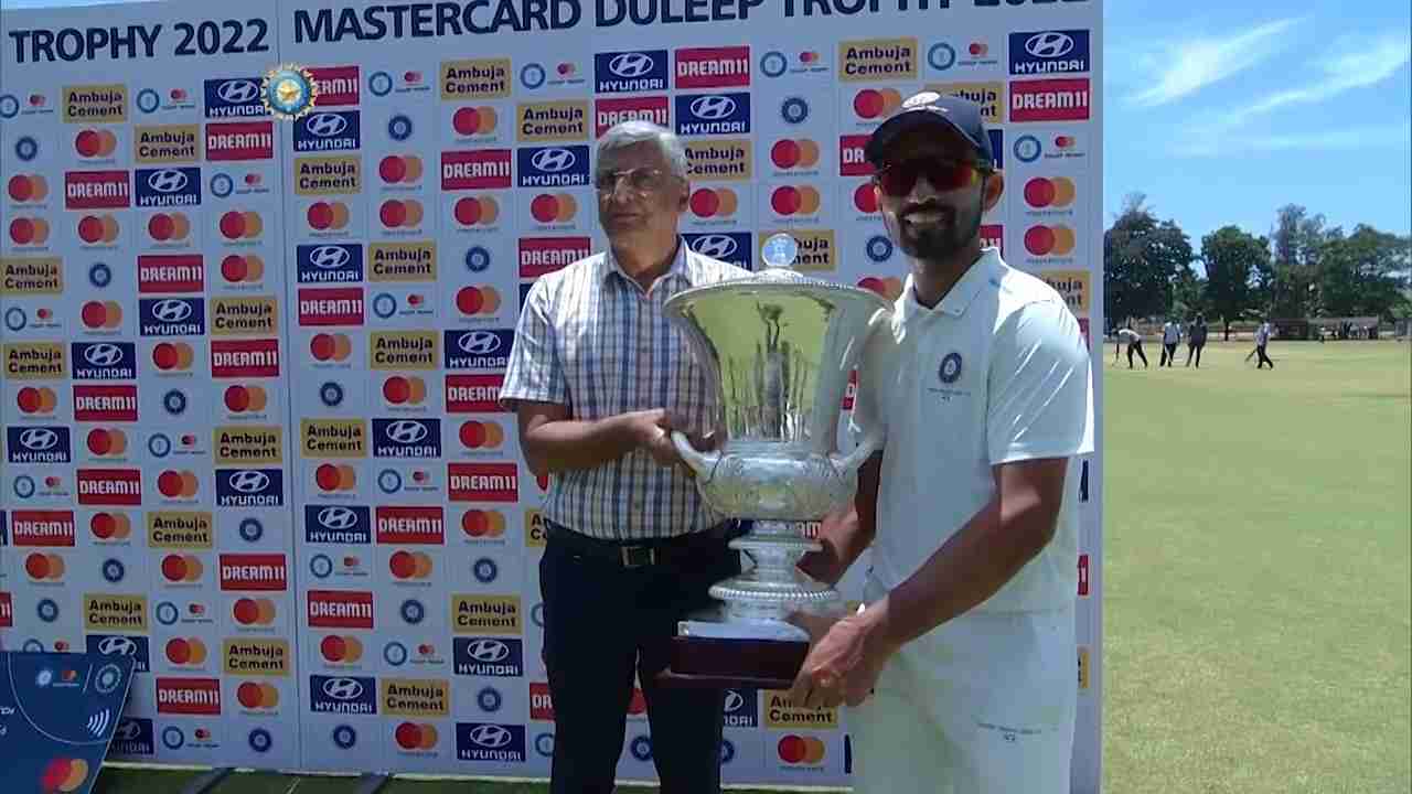 Duleep Trophy 2022 Final, West Zone v South Zone, Day : Match ...
