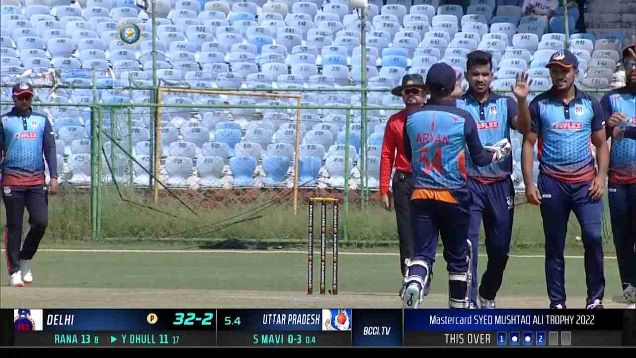 Syed Mushtaq Ali Trophy 2022: Shivam Mavi's impressive 4-wicket haul ...