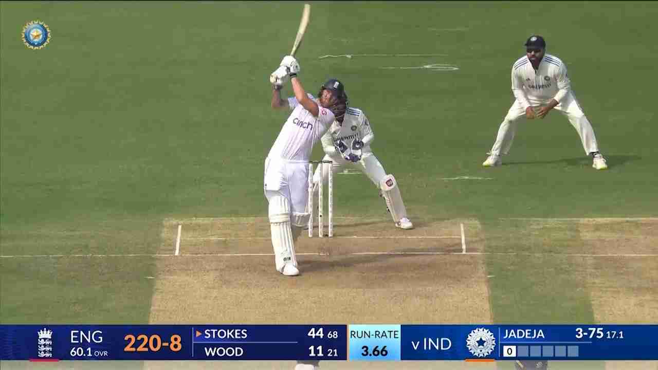 IND vs ENG 2024, 1ST Test: Ben Stokes Six | BCCI.tv
