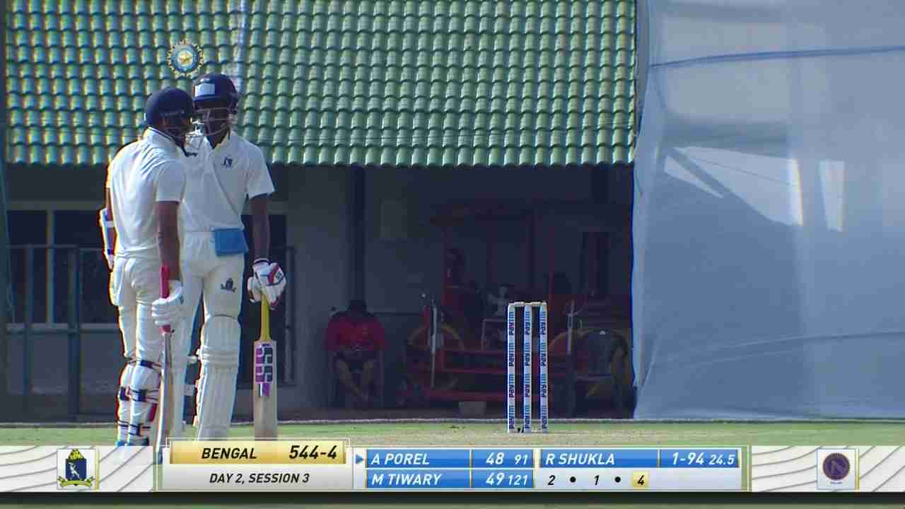 Abishek Porel's solid 68 versus Jharkhand | BCCI.tv