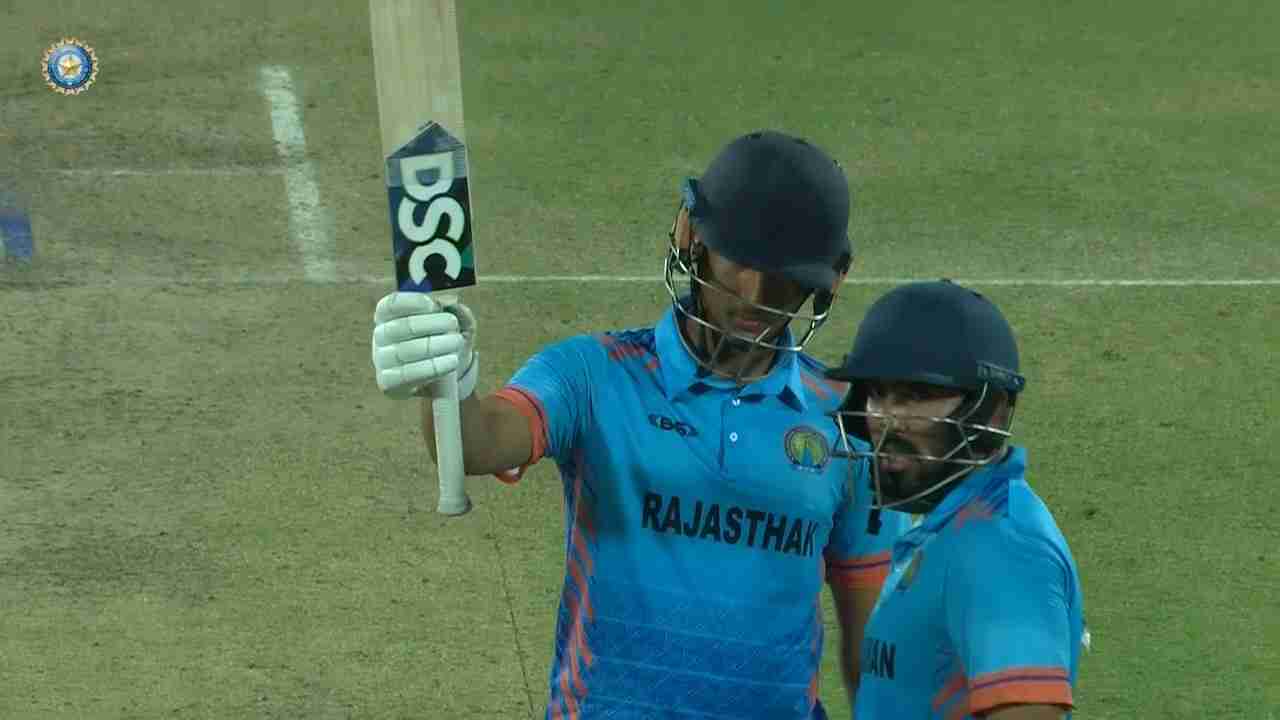 Vijay Hazare Trophy 2023 Final: Kunal Rathore battles hard with stroke ...
