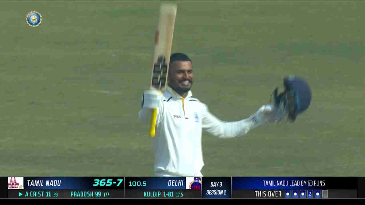 Ranji Trophy 2022/23: Pradosh Ranjan Paul's remarkable century | BCCI.tv