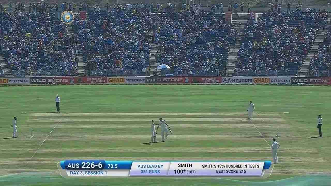 IND vs AUS 2017 , 1st Test: AUS 2nd Inns Highlights | BCCI.tv