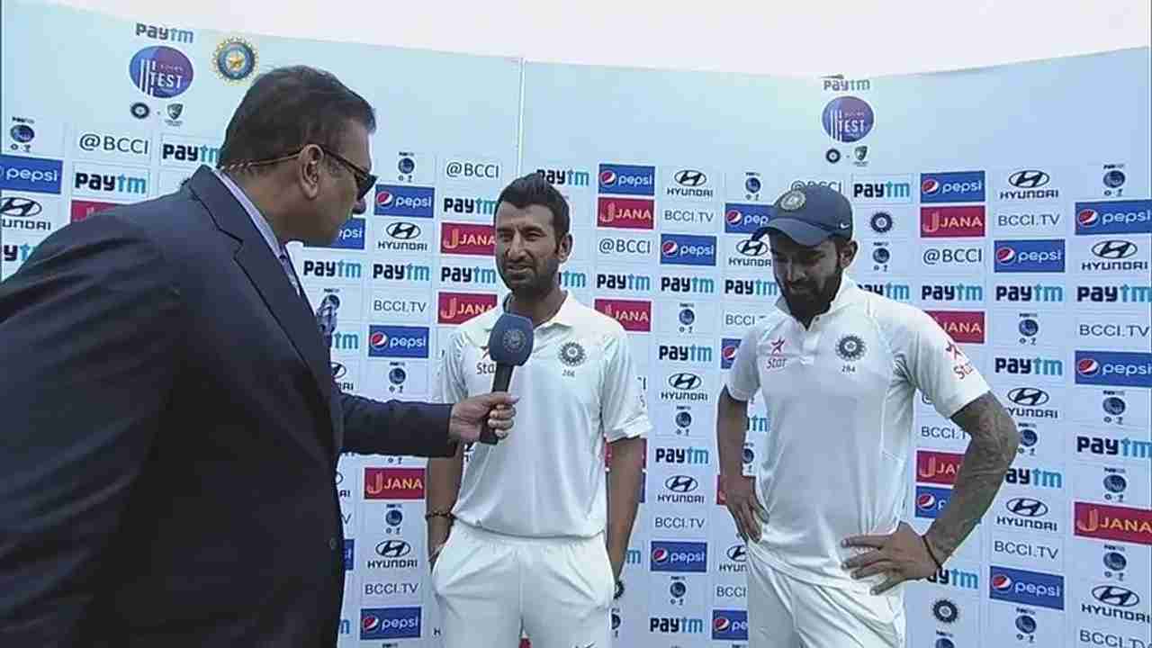 IND vs AUS 2017 - 4th Test, Day 4: C Pujara & KL Rahul Interview | BCCI.tv