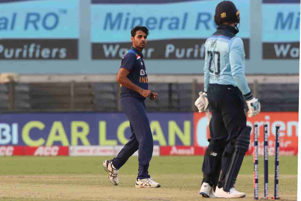 Bhuvi's first-over strike to rattle Jason Roy | BCCI.tv