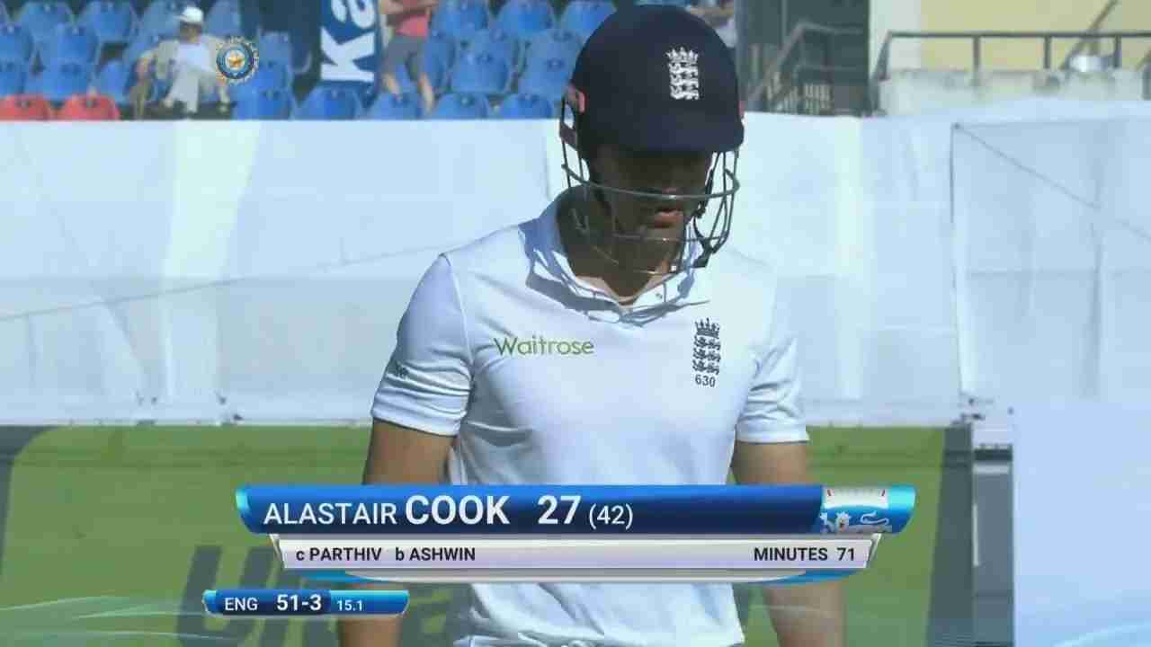 IND vs ENG 2016 - 3rd Test, day 1 : Alastair Cook Wicket | BCCI.tv