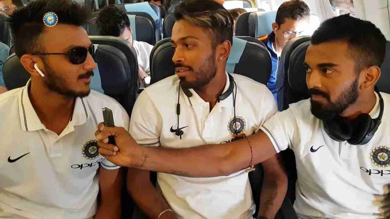 In-flight entertainment courtesy Team India | BCCI.tv