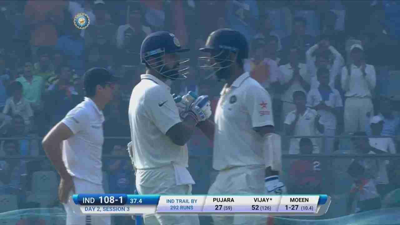 Monk VIjay & steady Pujara lead India's fightback | BCCI.tv