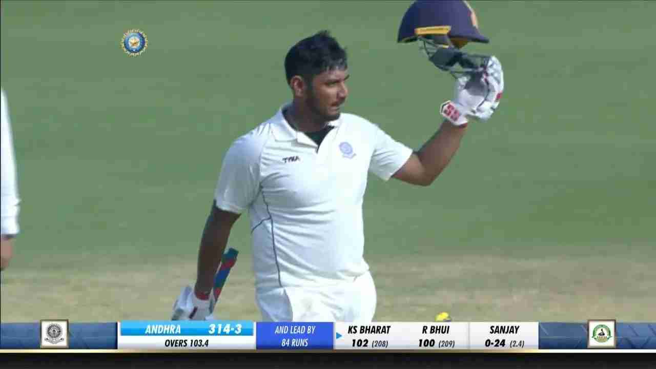 Ranji Trophy 2019-20: Andhra vs Vidarbha - Ricky Bhui's 100*(209)