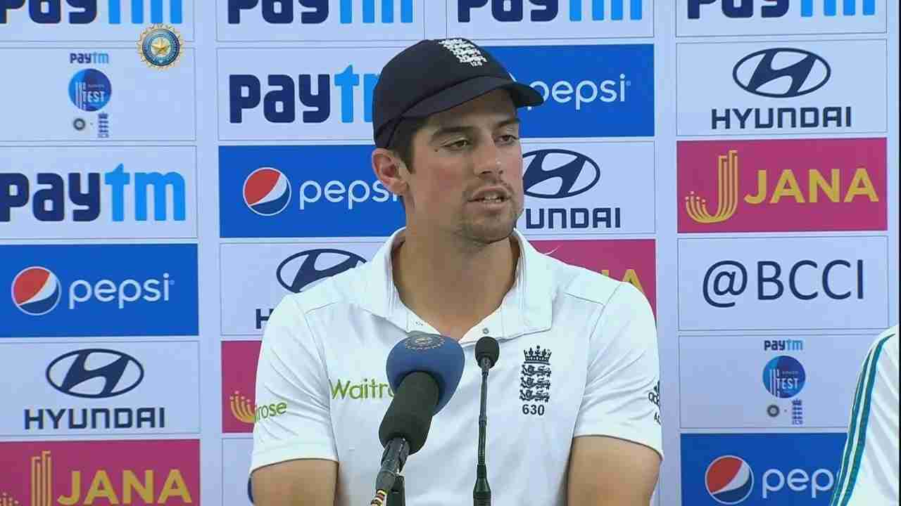 IND vs ENG 2016 - 4th Test, day 5 : Alastair Cook Press Conference ...